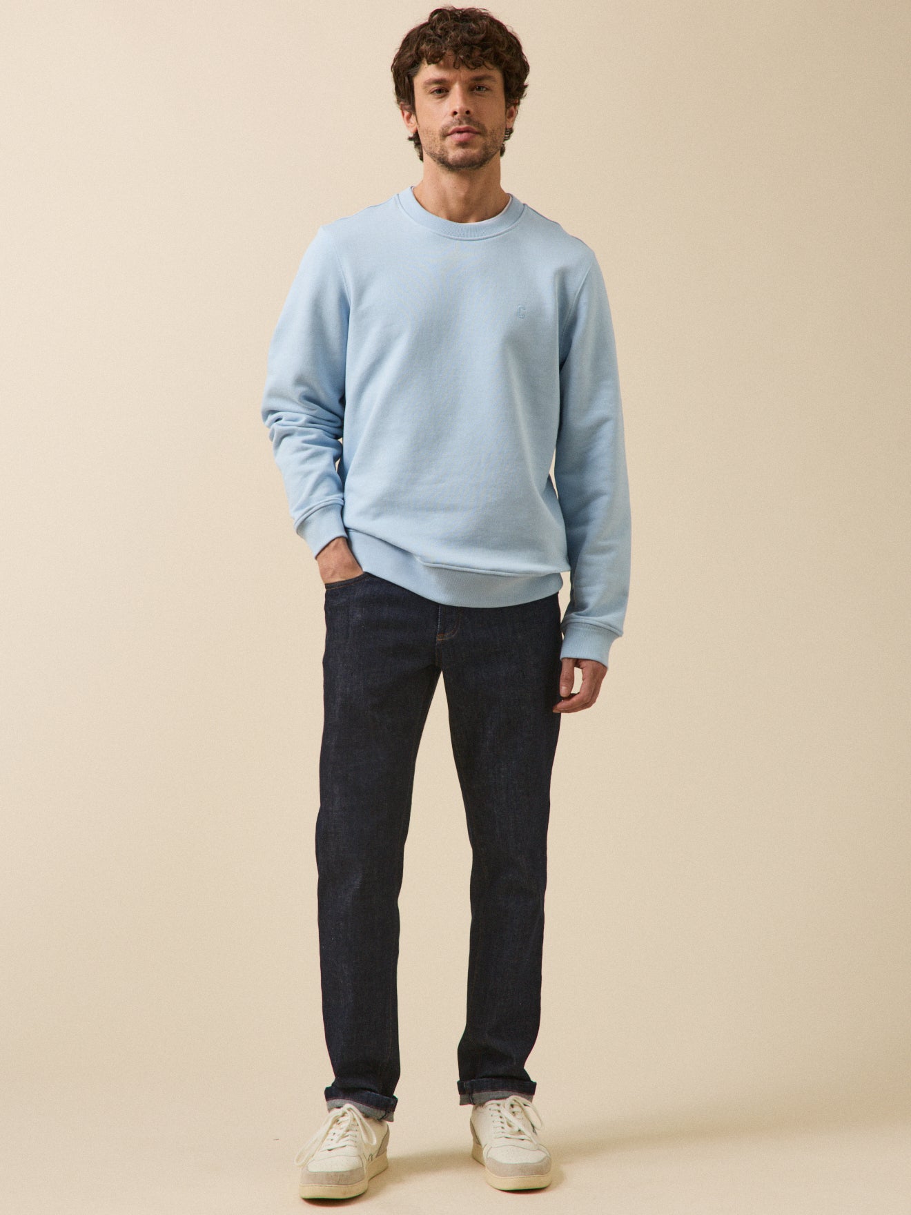 Sweat molleton homme coton biologique - Cyrillus CH