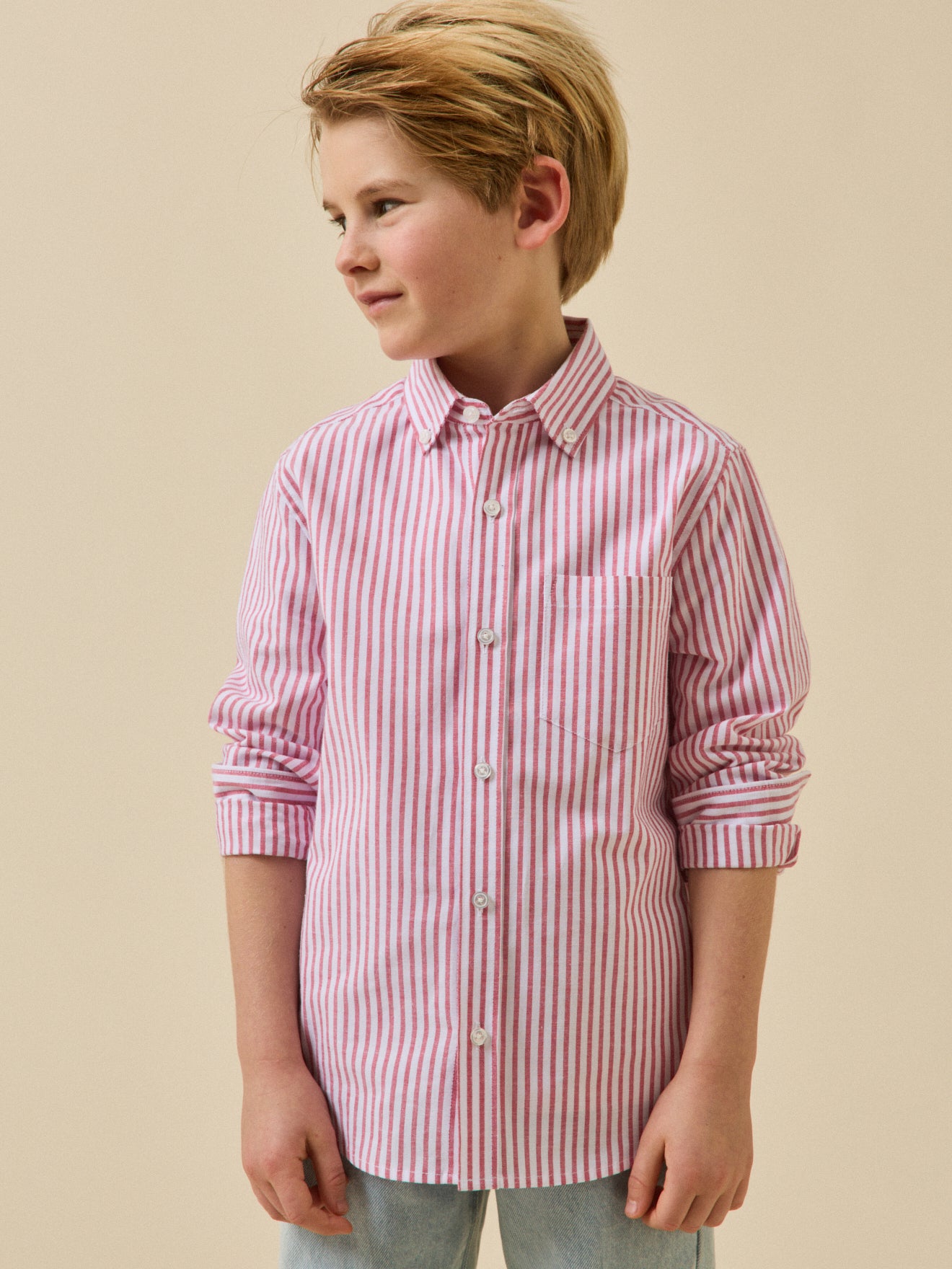 Chemise rayée oxford Garçon - Cyrillus CH